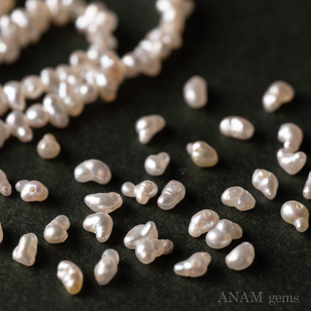 [Natural color] Akoya Pearl Palcipar Gray ‖anam Gems-Handmade ...